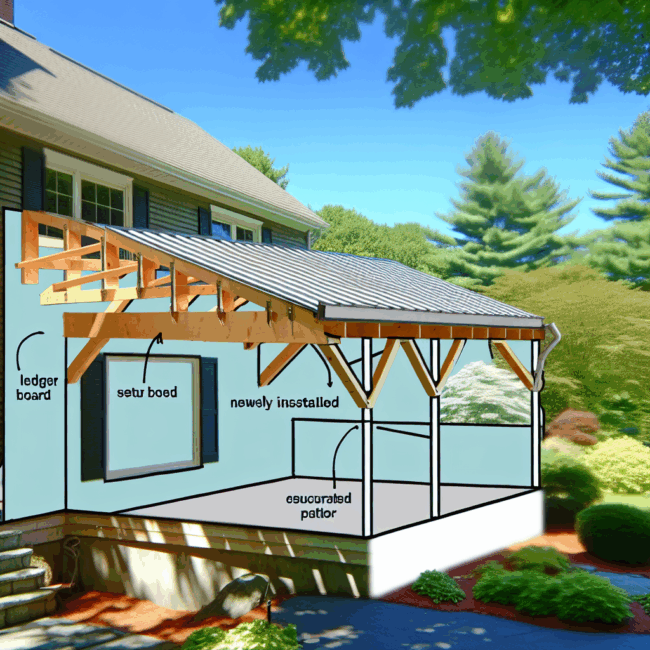 Attach a Patio Roof to Your Existing House: A Guide